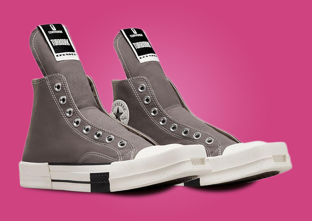 Rick Owens' DRKSHDW x Converse TURBODRK Chuck 70 Goes Laceless ...