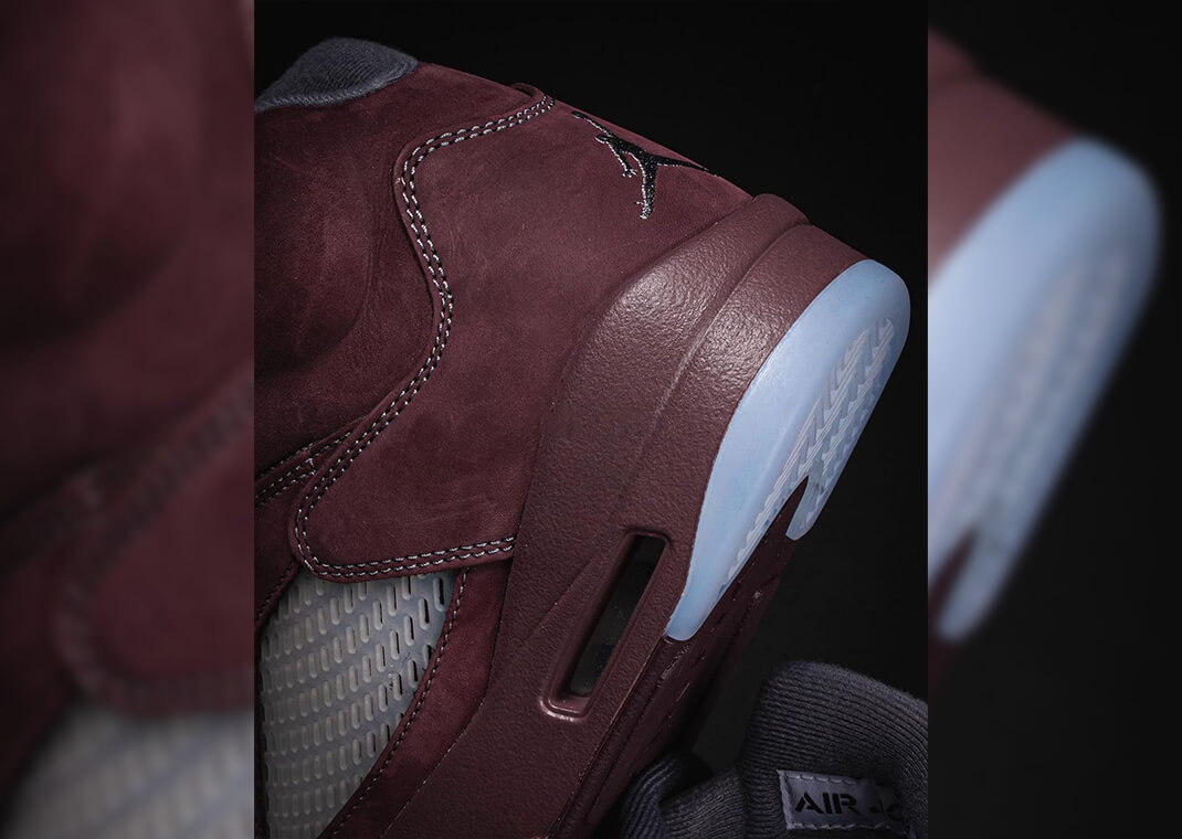 Detailed Look At The Air Jordan 5 Burgundy (2023) - Sneaker News