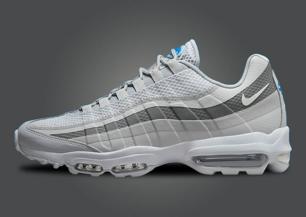 Grey and Photo Blue Grace the Nike Air Max 95 Ultra - Sneaker News