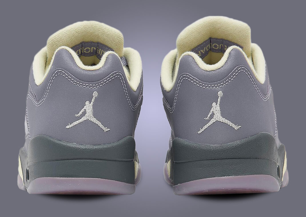 This Air Jordan 5 Low Has An Iridescent Upper - Sneaker News
