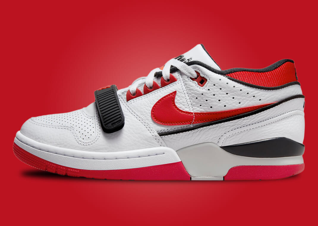 The Nike Air Alpha Force 88 White University Red Black Releases July 15 ...