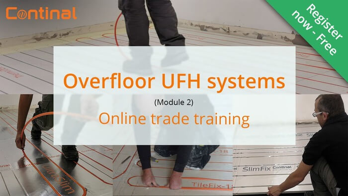 Underfloor heating for Installers & Engineers | Continal Underfloor Heating