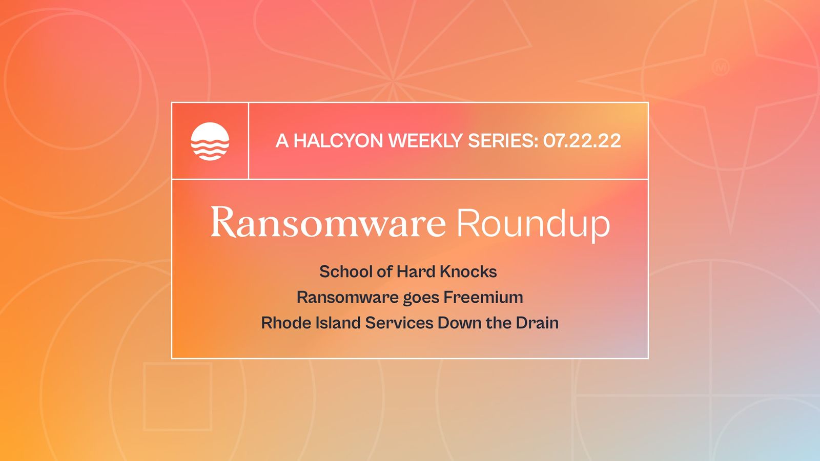 Anti-Ransomware Platform | Halcyon.ai