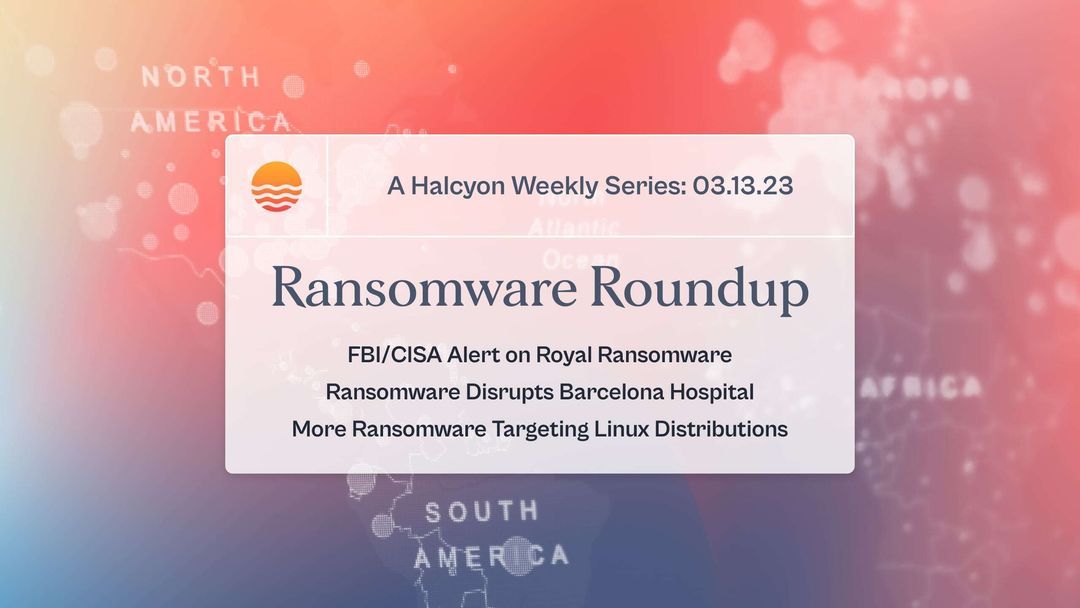 Cybersecurity Resources to Fight Ransomware | Halcyon.ai
