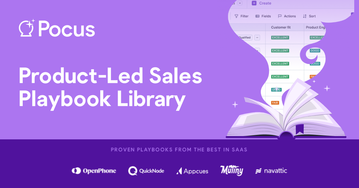 Pocus Playbook Library - Copy the best PLG playbooks