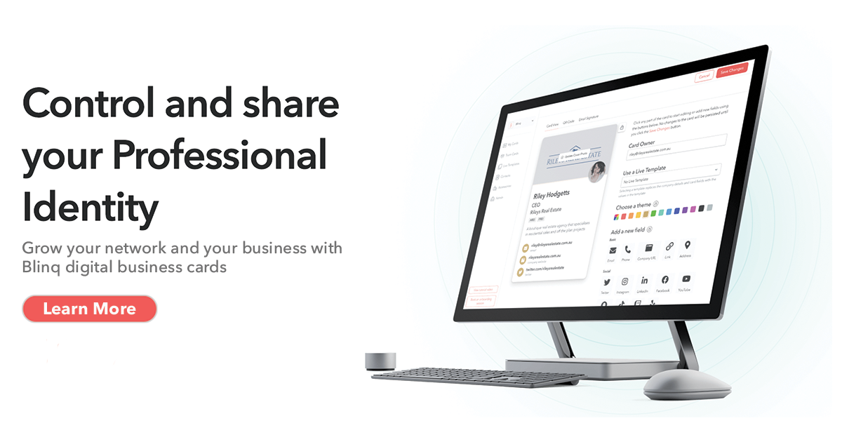 Digital Business Cards For Businesses | Blinq.me