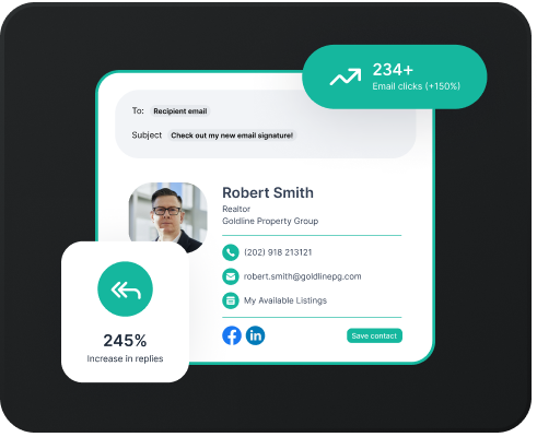 Sign Off in Style with a Free Business Card Email Signature | Blinq