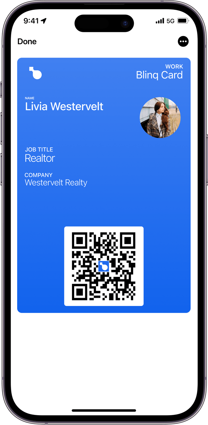 The Top Rated Free Digital Business Card - Blinq