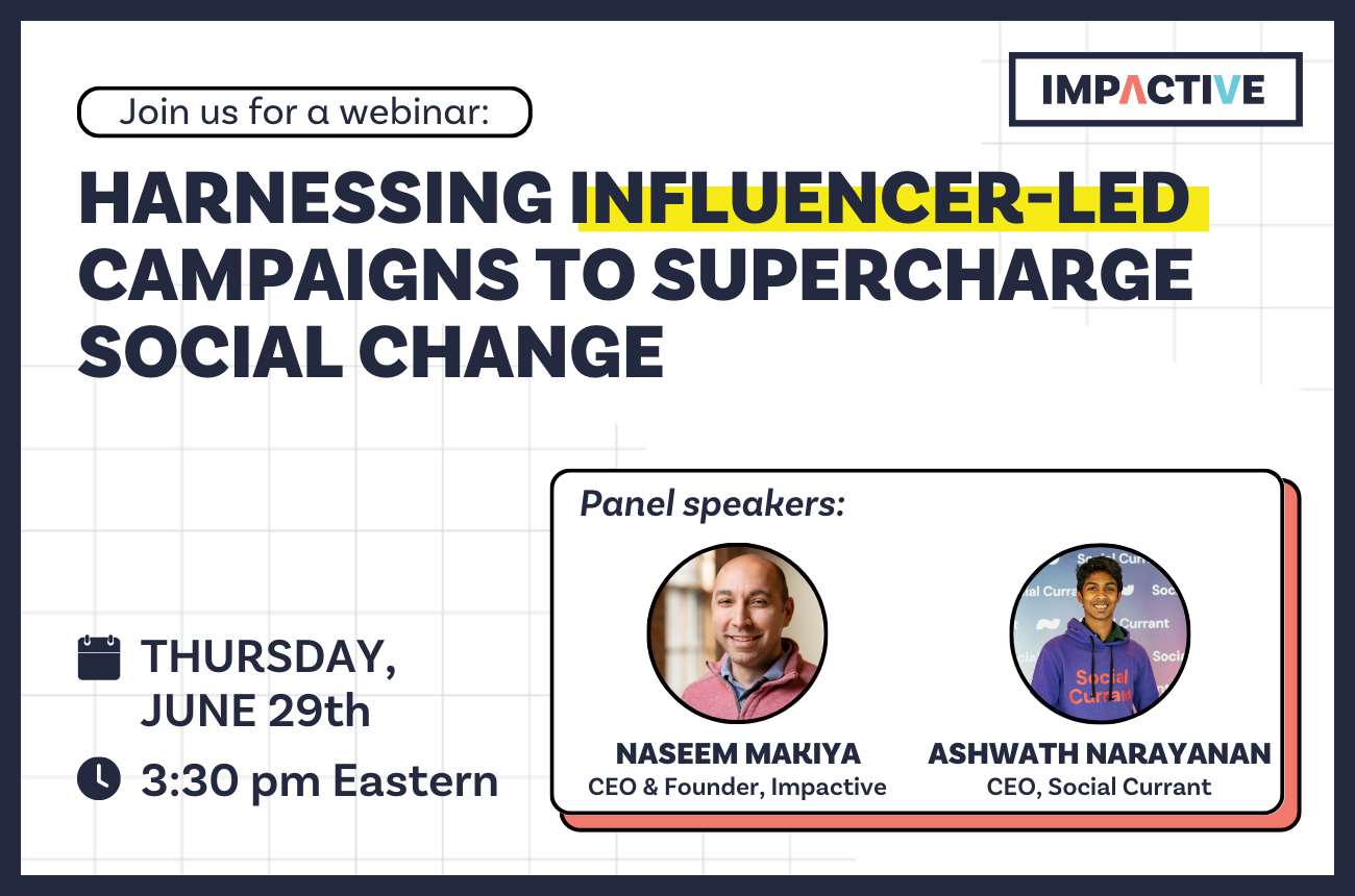 Harnessing Influencer-Led Campaigns to Supercharge Social Change | Jun ...