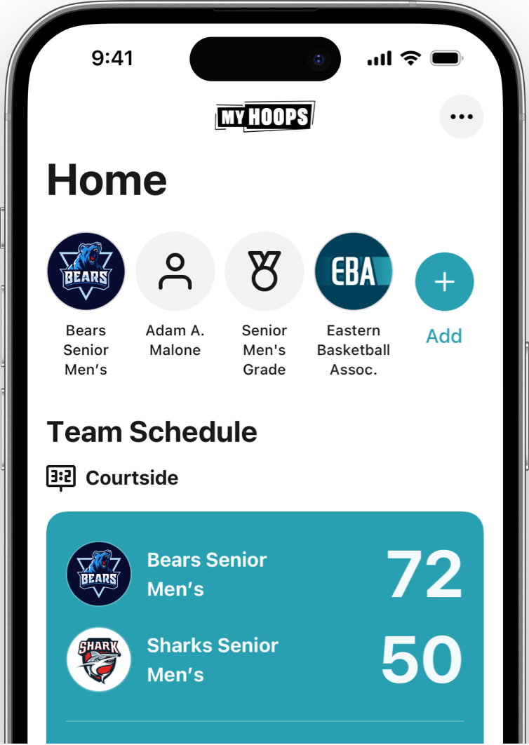 My Hoops App | Powered by PlayHQ