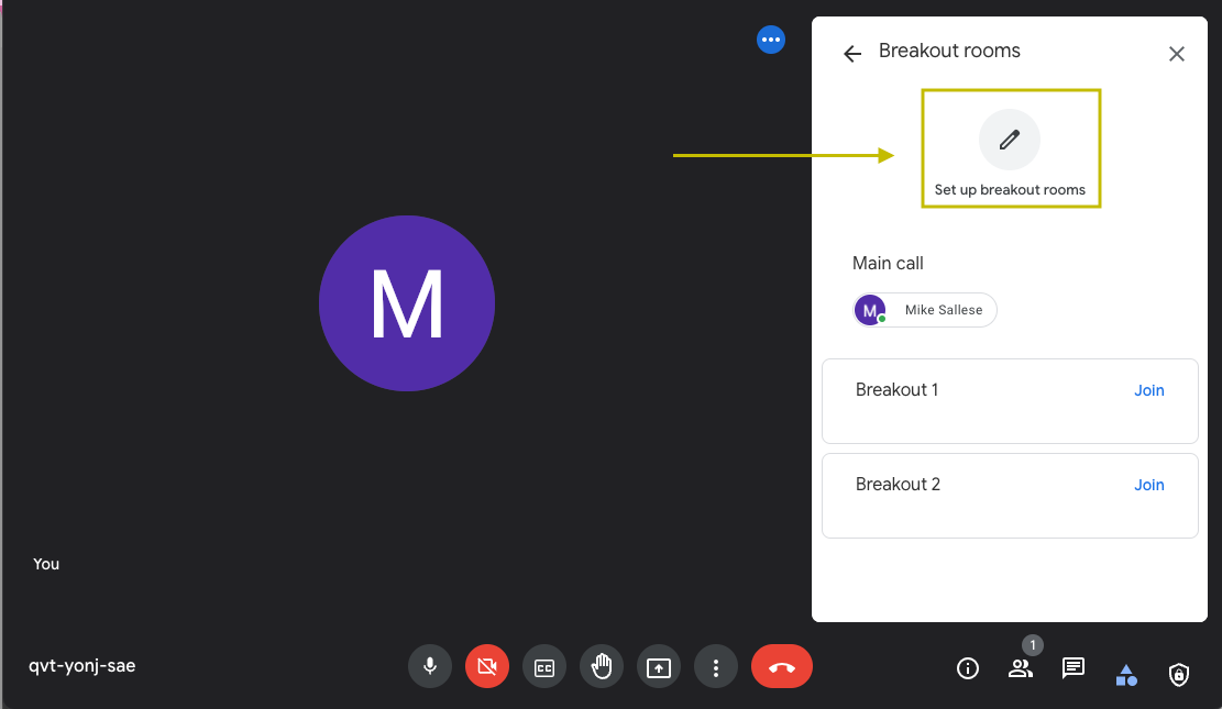 How to Create Breakout Rooms in Google Meet