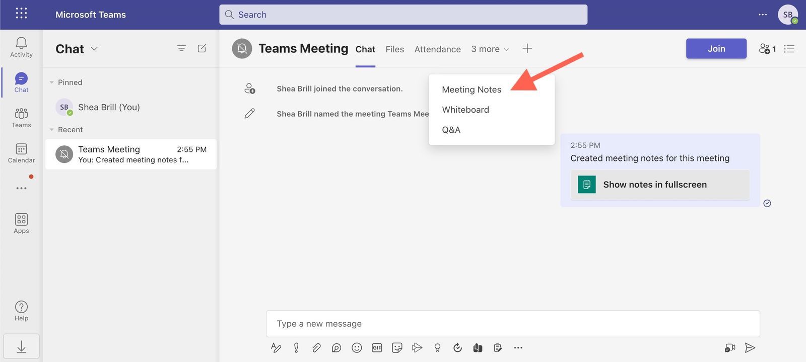How to Use Microsoft Teams' Meeting Notes
