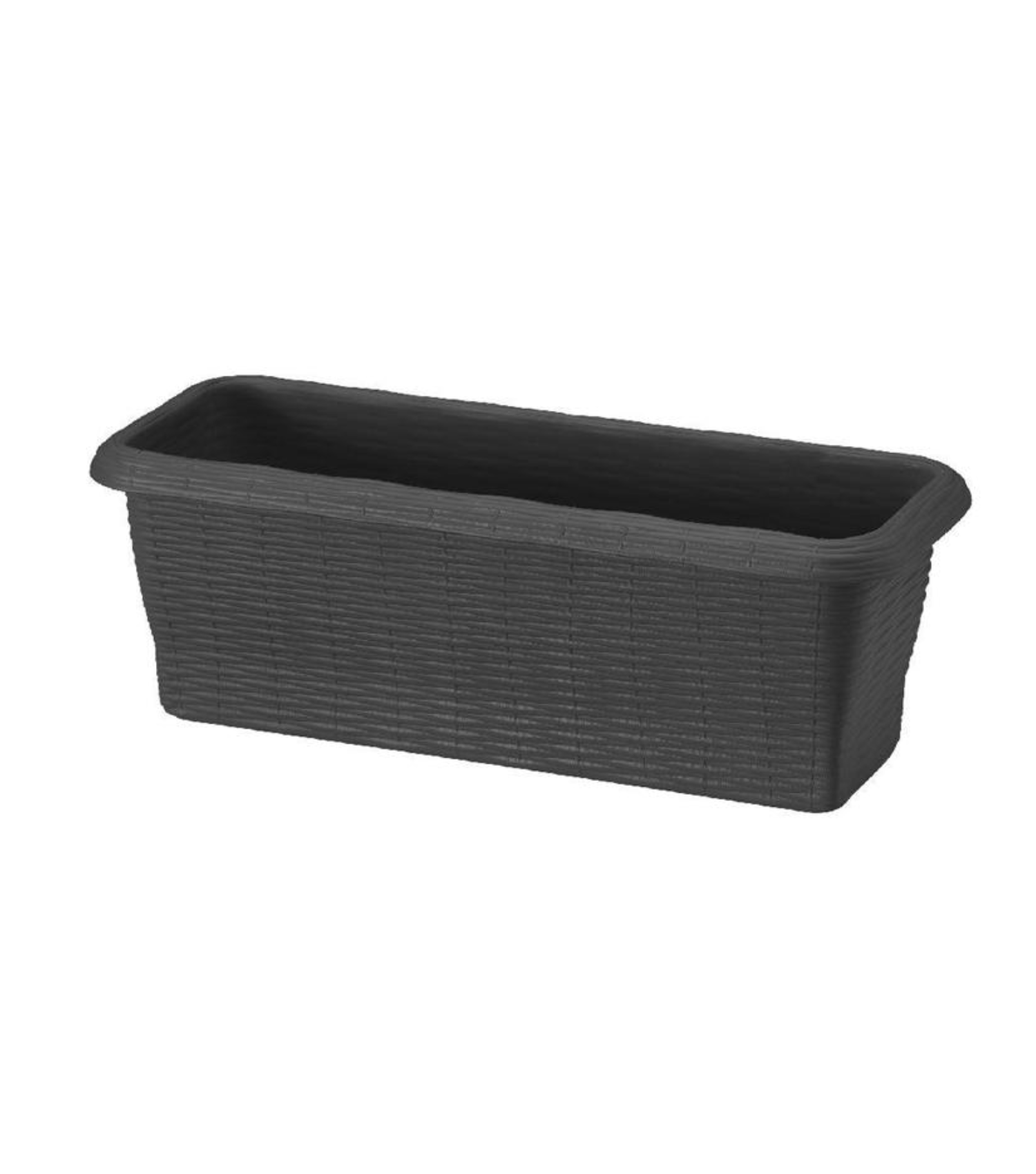 Bama Fioriera Paglia Normal Black Plastic Trough - Derek Garden Centre ...