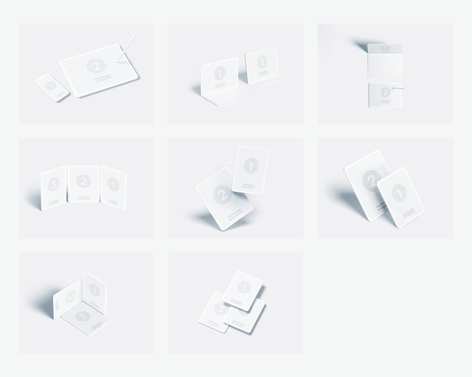 Clay Mockups for Figma & Sketch App