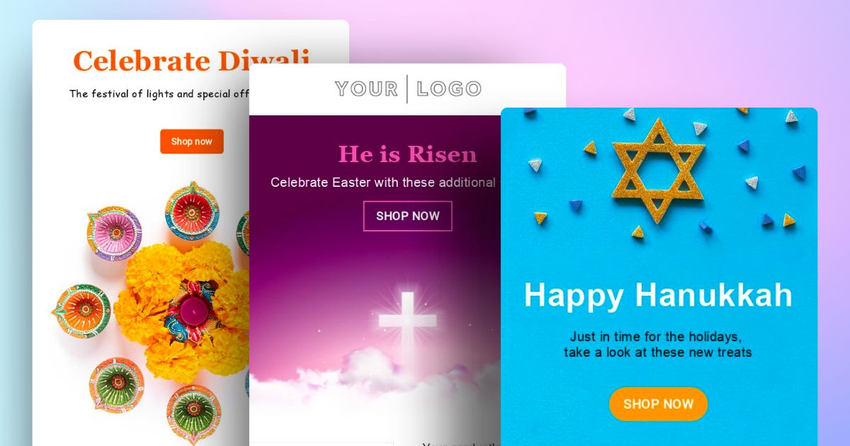 Religious and Cultural Holidays Email Templates | Seguno