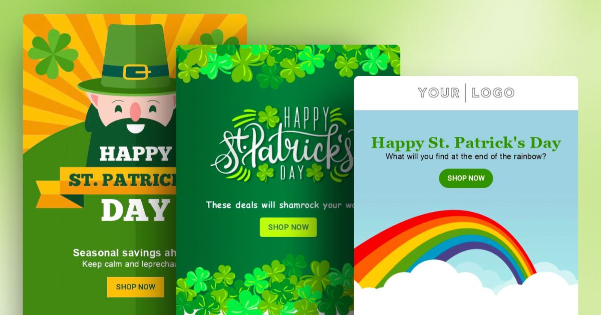 St. Patrick's Day Email Templates | Seguno