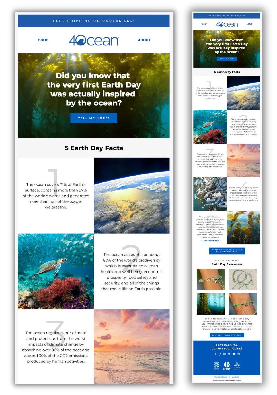 Earth Day emails that resonate with eco-conscious shoppers | The Seguno ...