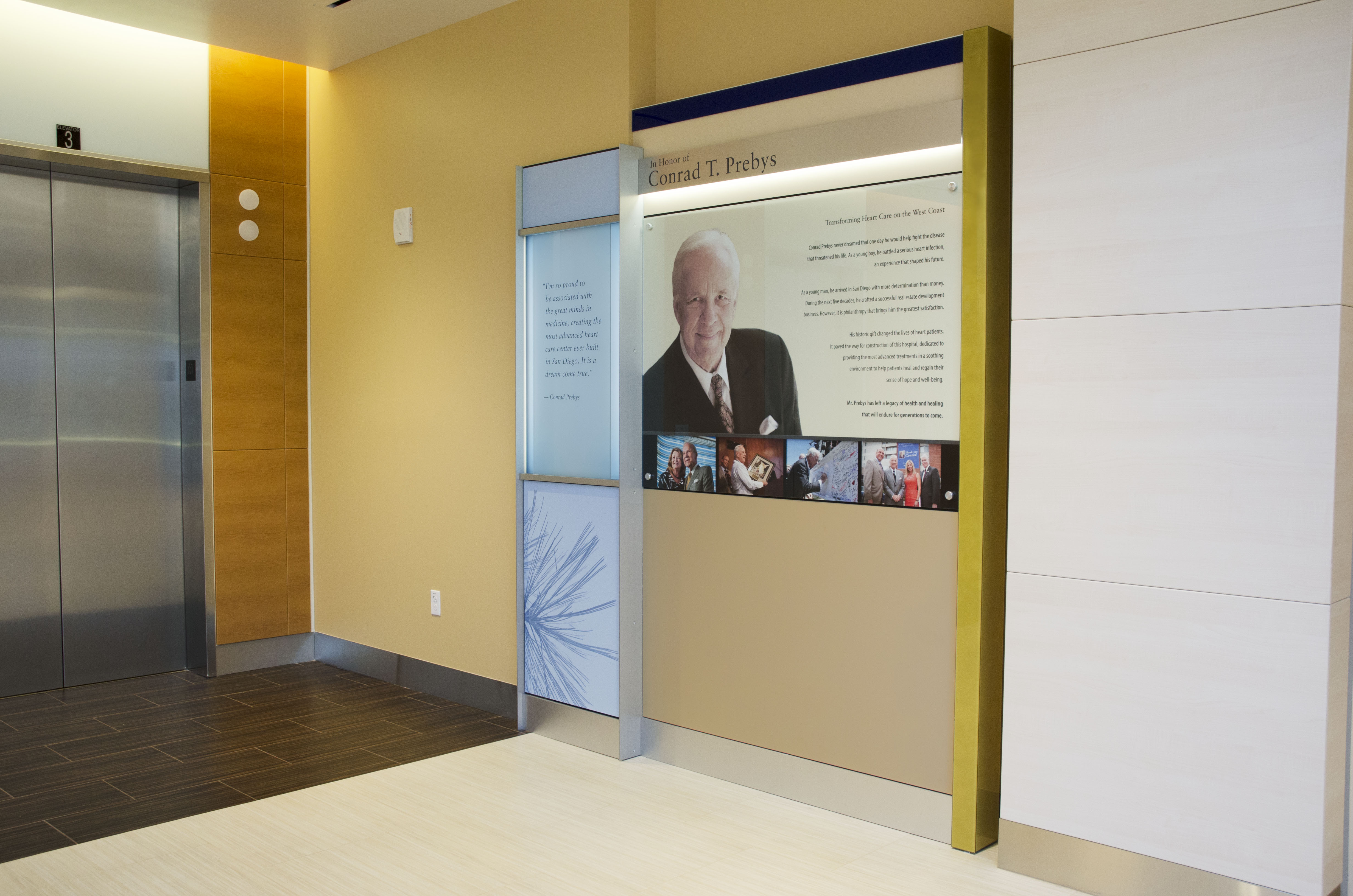 Digital Donor Recognition – Healthcare – Prebys Cardiovascular Institute – PDG