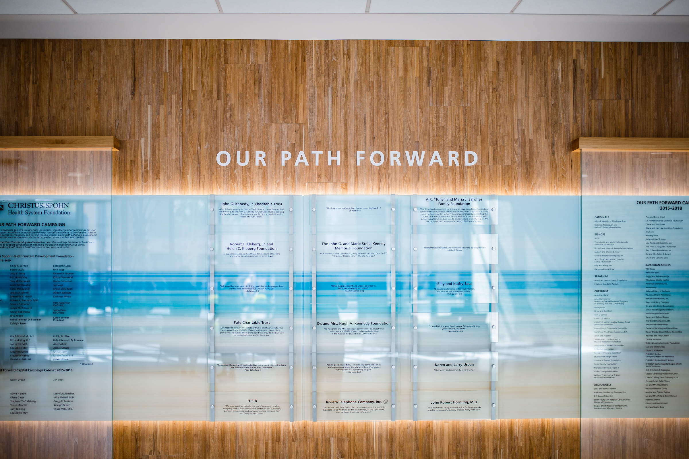 Presentation Design Group – Gallery – Christus Spohn - Donor ...