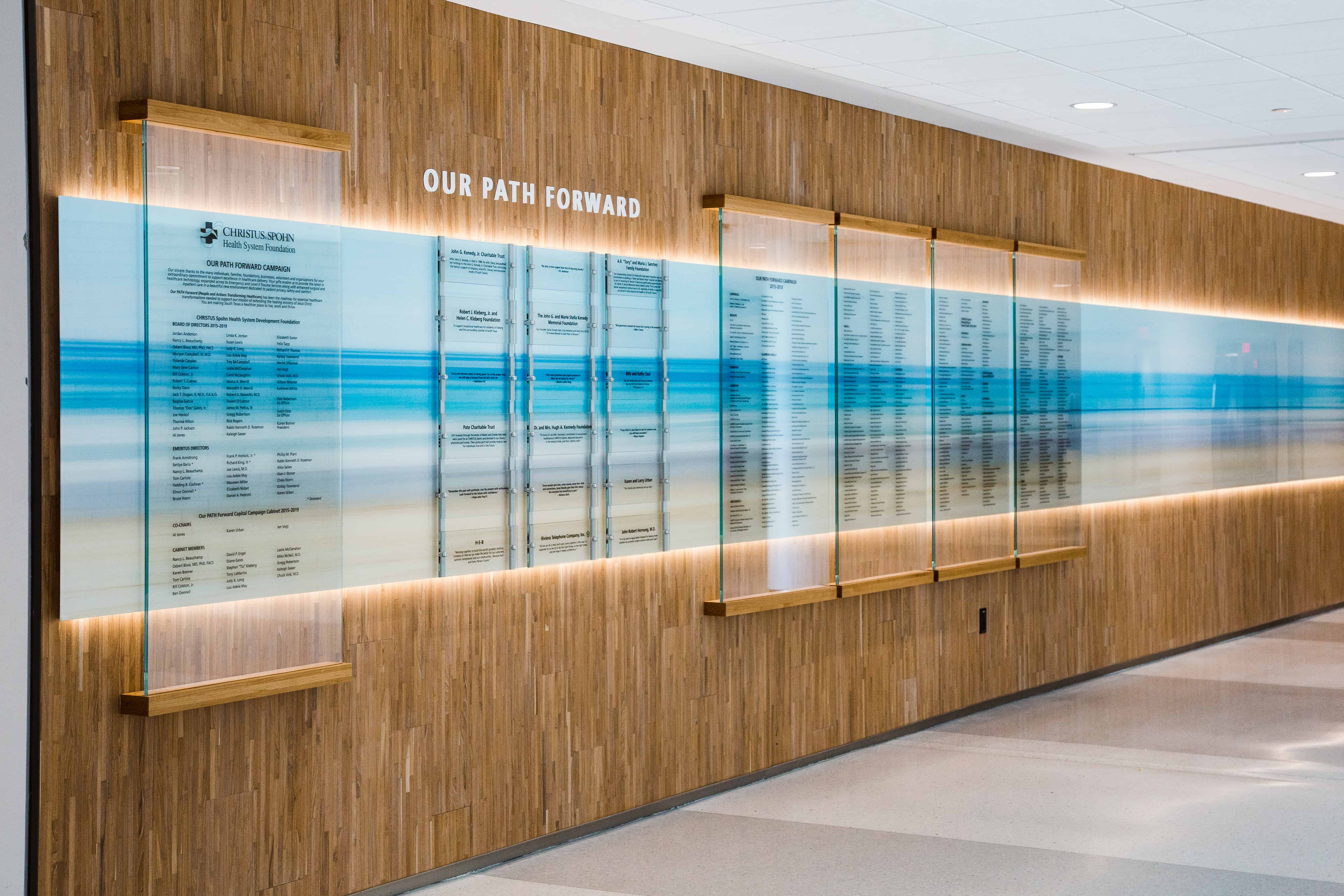 Presentation Design Group – Gallery – Christus Spohn - Donor ...