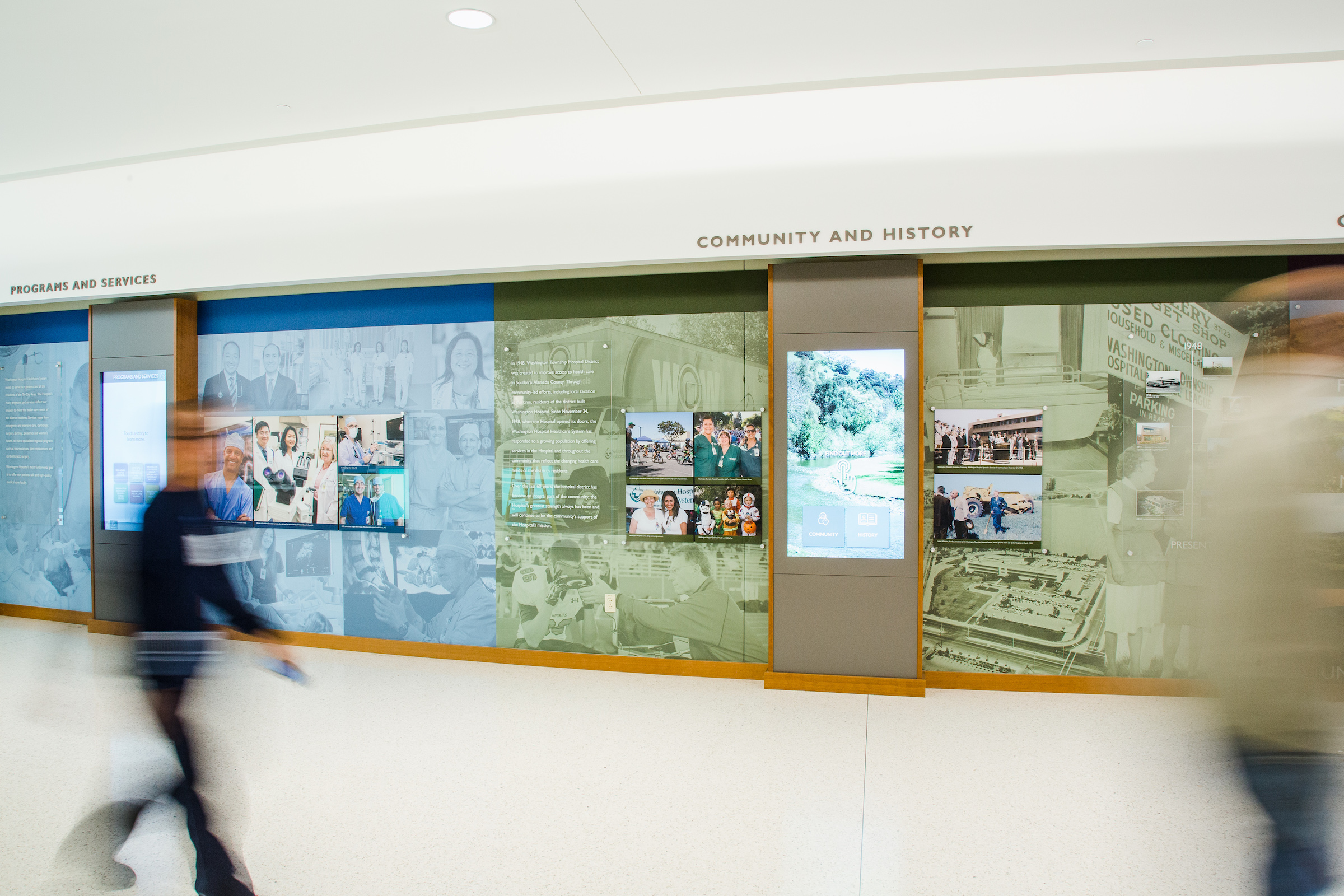 Digital Donor Recognition – Healthcare – Washington Hospital – PDG