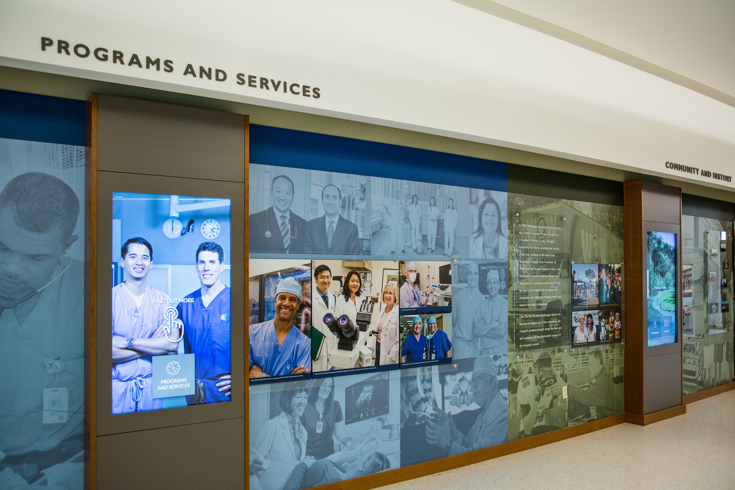 Digital Donor Recognition – Healthcare – Washington Hospital – PDG