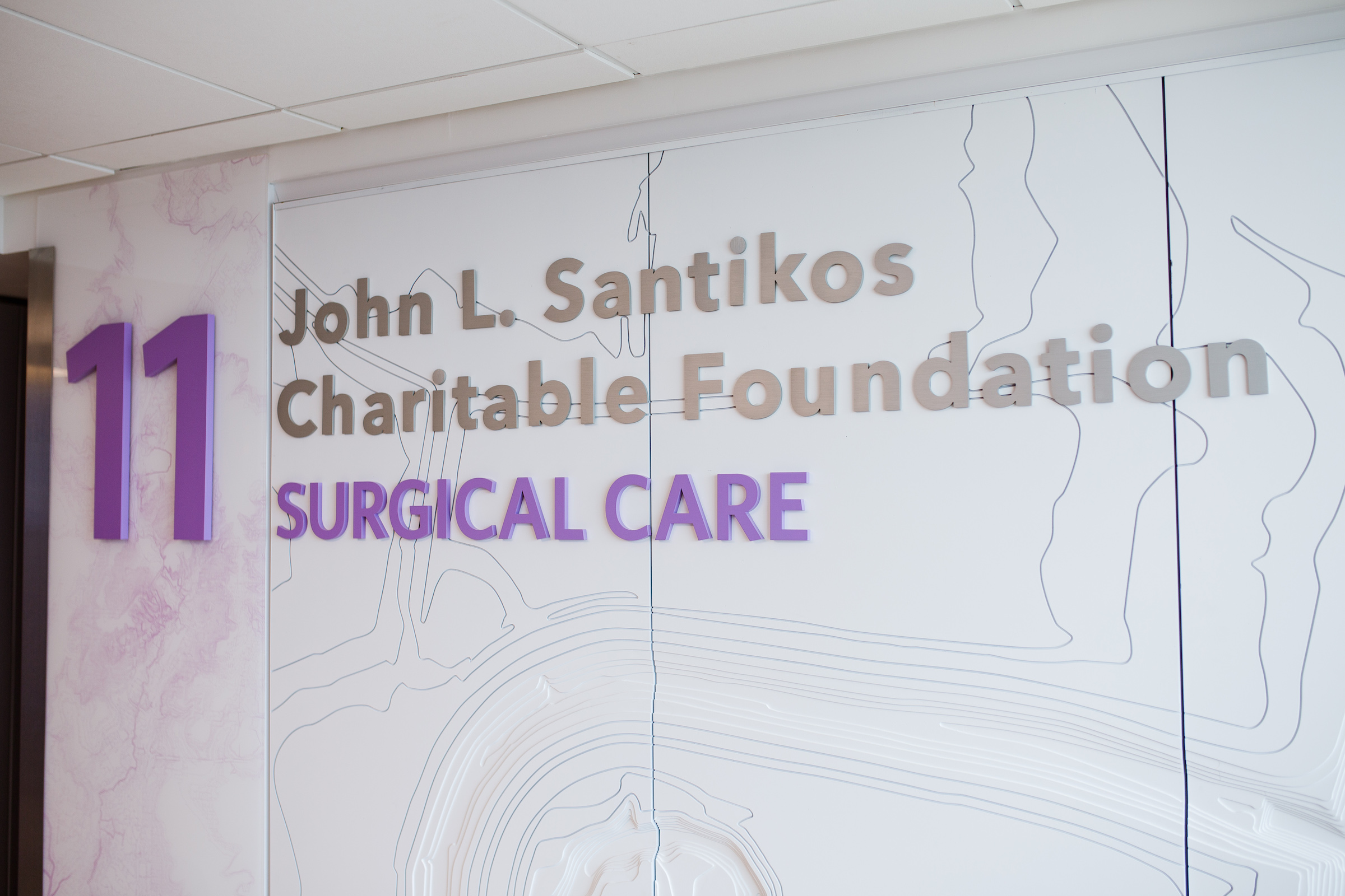 Donor Recognition Gallery – Dimensional Lettering – PDG
