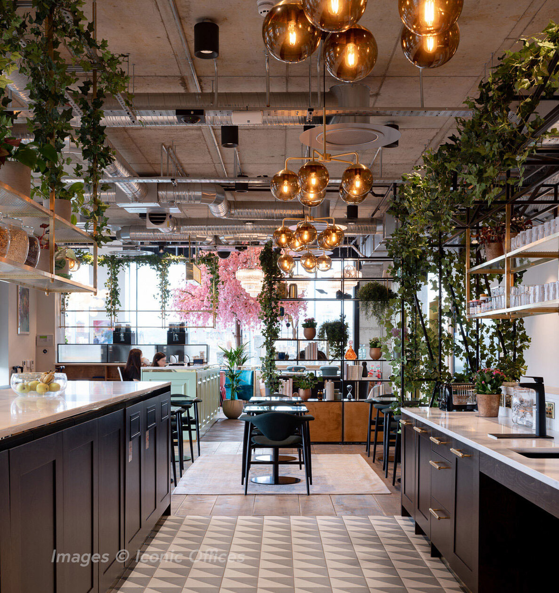Artificial Planting for Ceiling and Canopy | plantART Bespoke