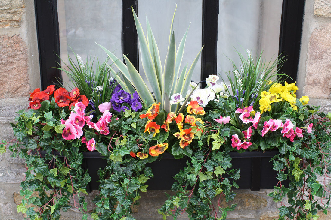 Artificial Window Boxes | plantART Bespoke