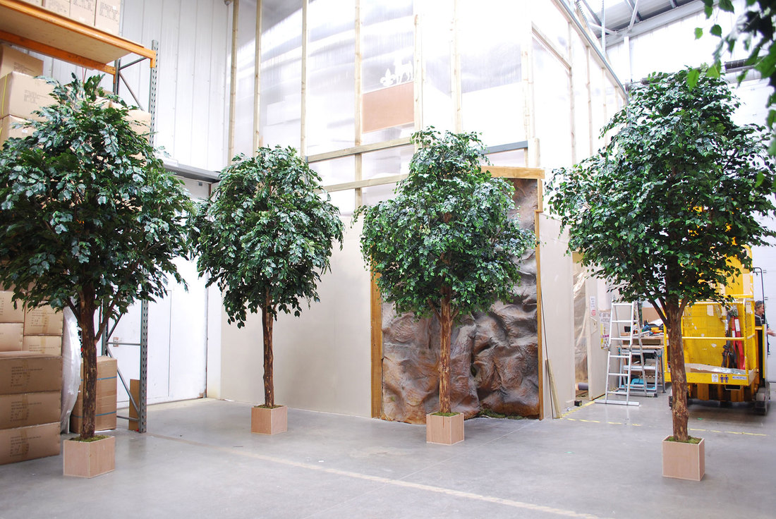 Artificial Green Birch Trees | plantART Bespoke