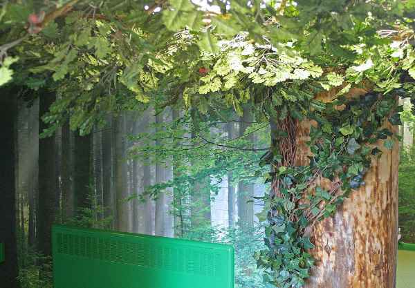 Artificial Trees and Plants for commercial interior design projects