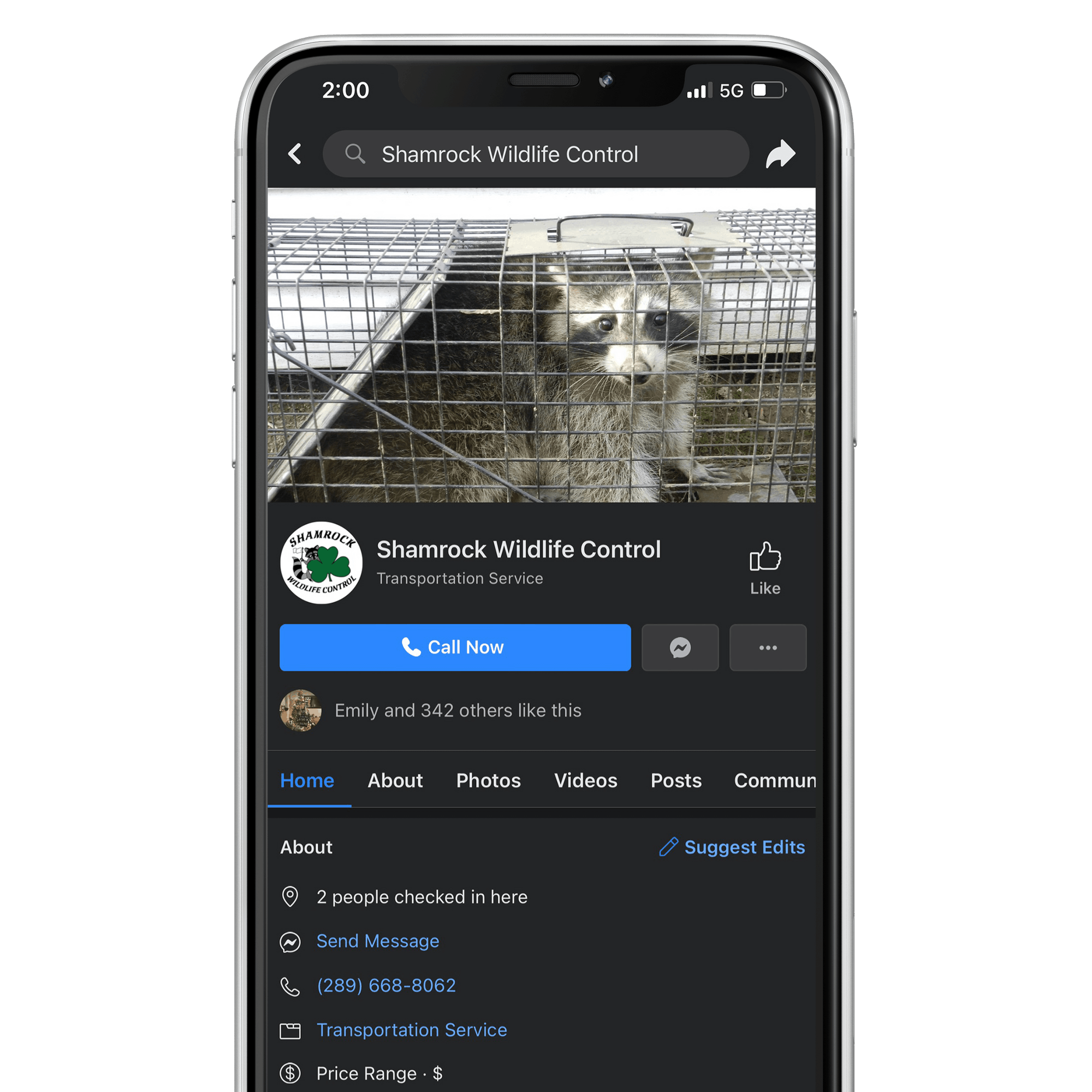 Shamrock Pest Management Services - Wildlife Removal Services including ...