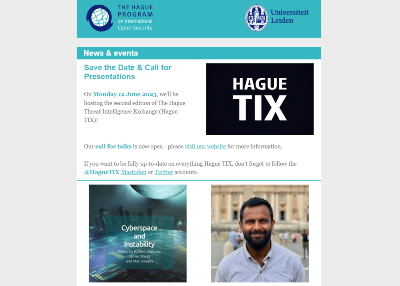 The Hague Program News