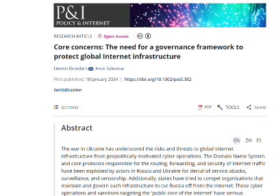 The Hague Program News