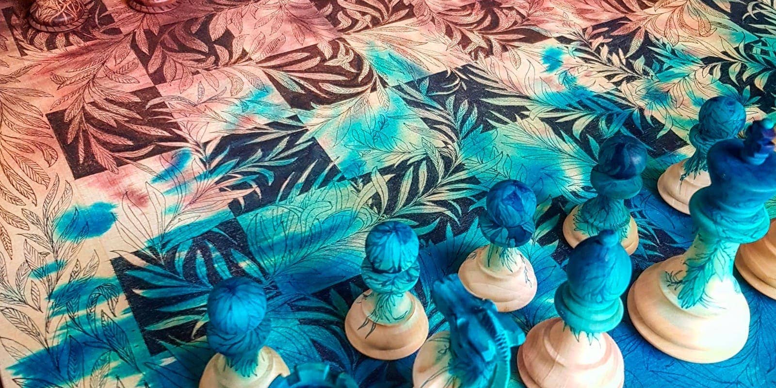 Water, Air, Earth & Fire Chess Set - Purling