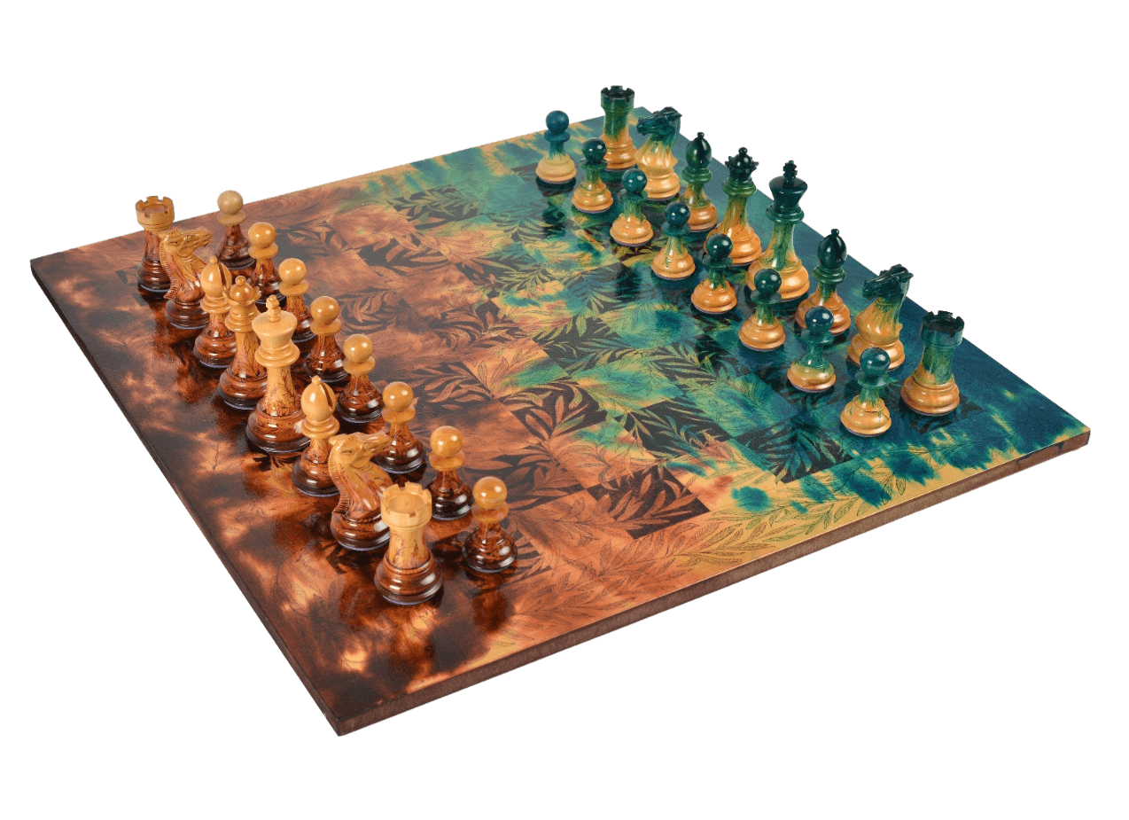 Water, Air, Earth & Fire Chess Set - Purling