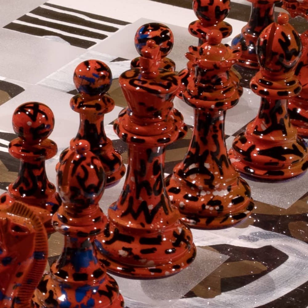 Fire & Ice Chess Set - Purling