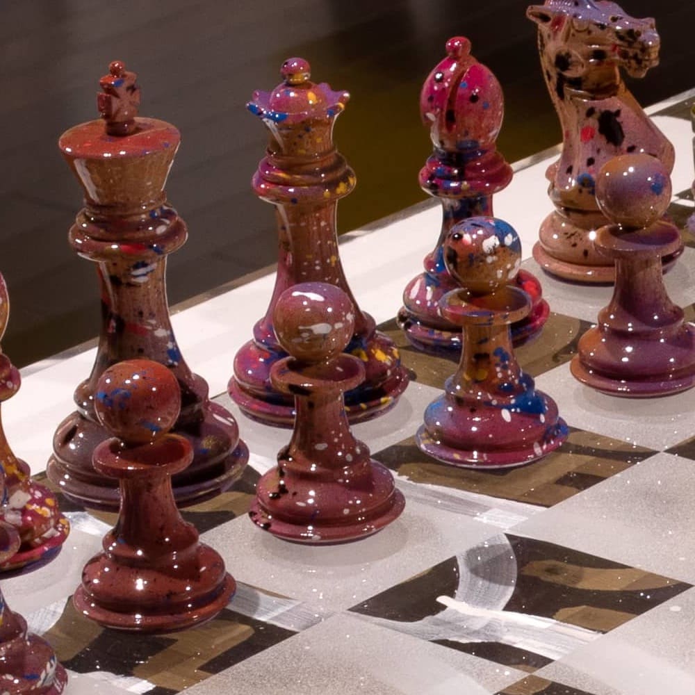 Fire & Ice Chess Set - Purling