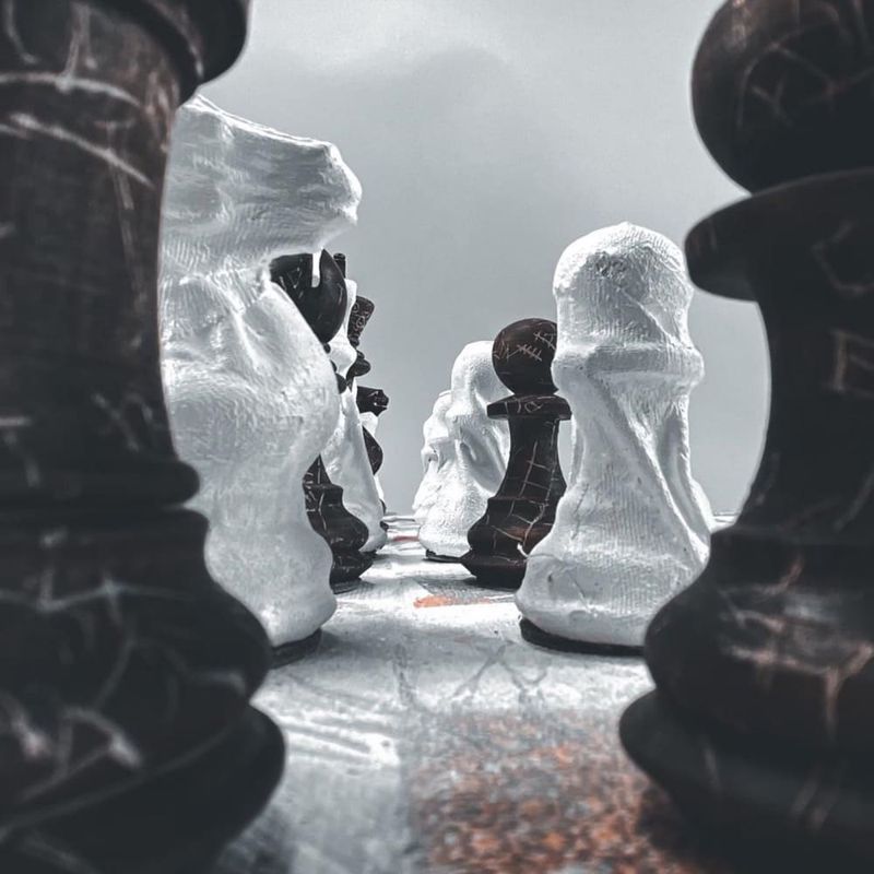 Untitled Chess Set - Purling