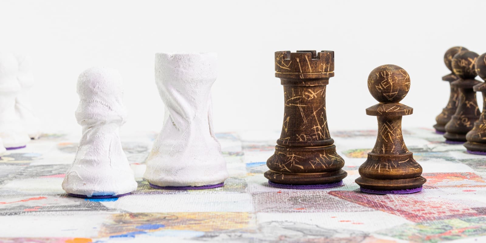 Untitled Chess Set - Purling