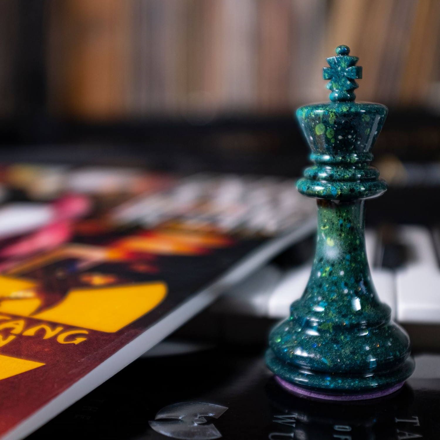 The Wu-Tang Clan’s RZA with Purling chess set on Chess Life Magazine ...