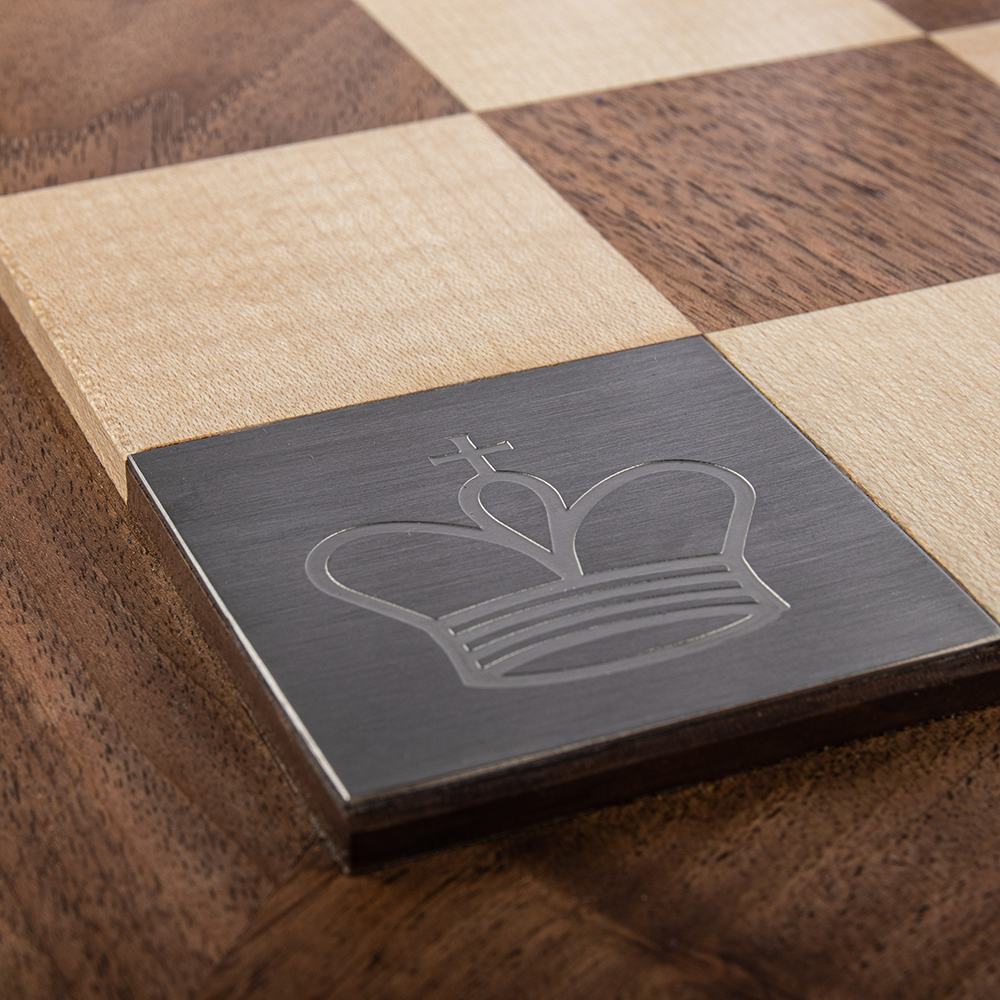 The Queens Platinum Jubilee Chess Set - Purling