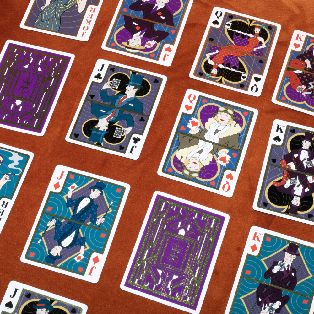 The Roaring 20s Playing Cards - Purling