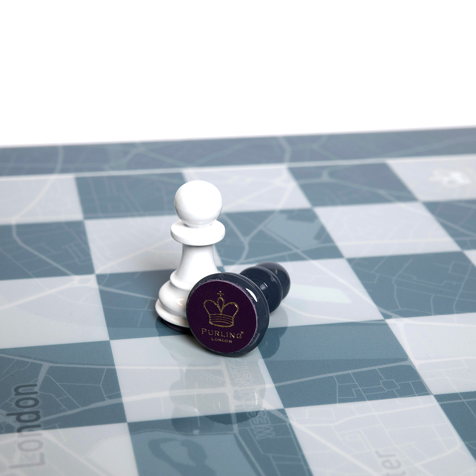 Map of London chess set - Purling