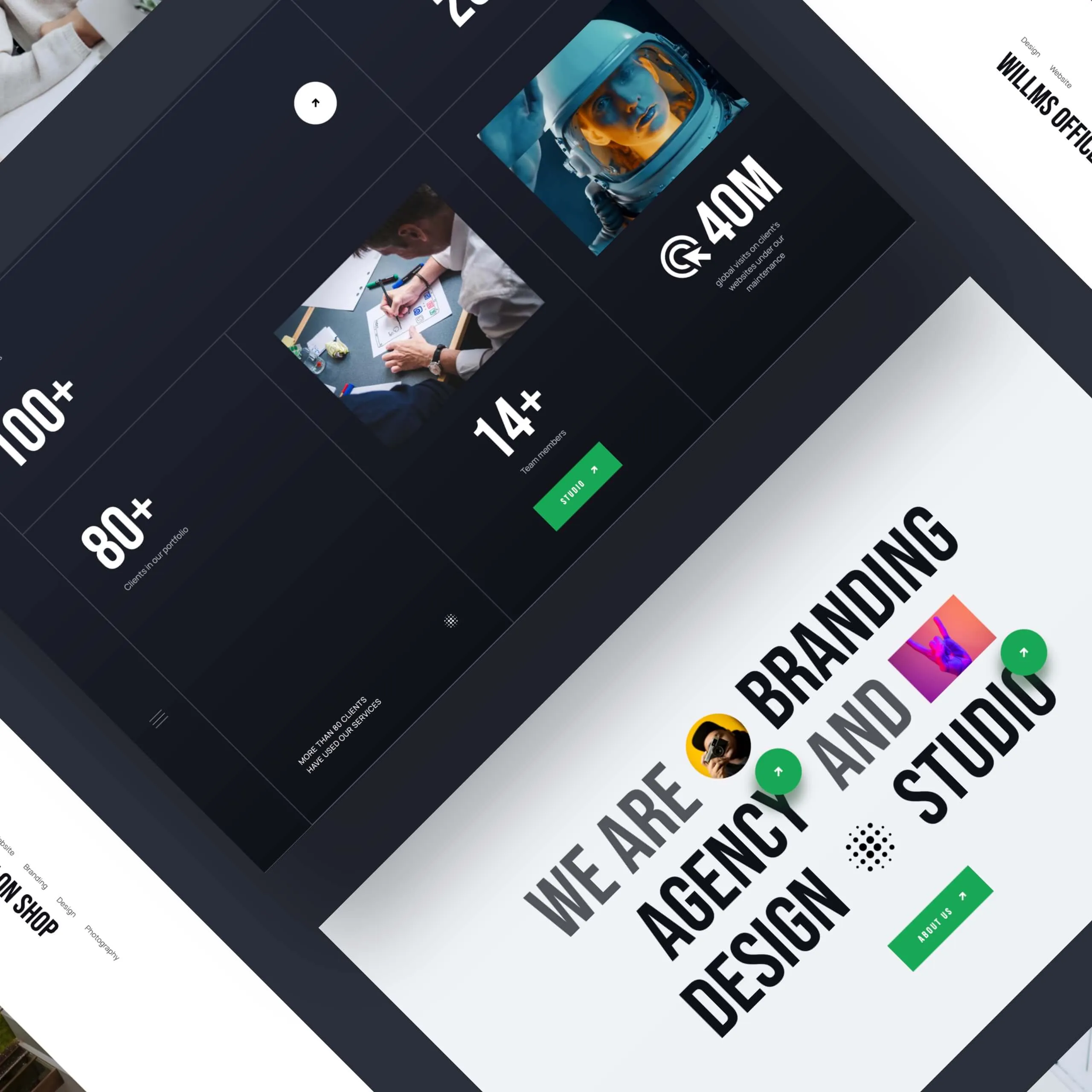 Plots - Agency & Portfolio Webflow CMS website template