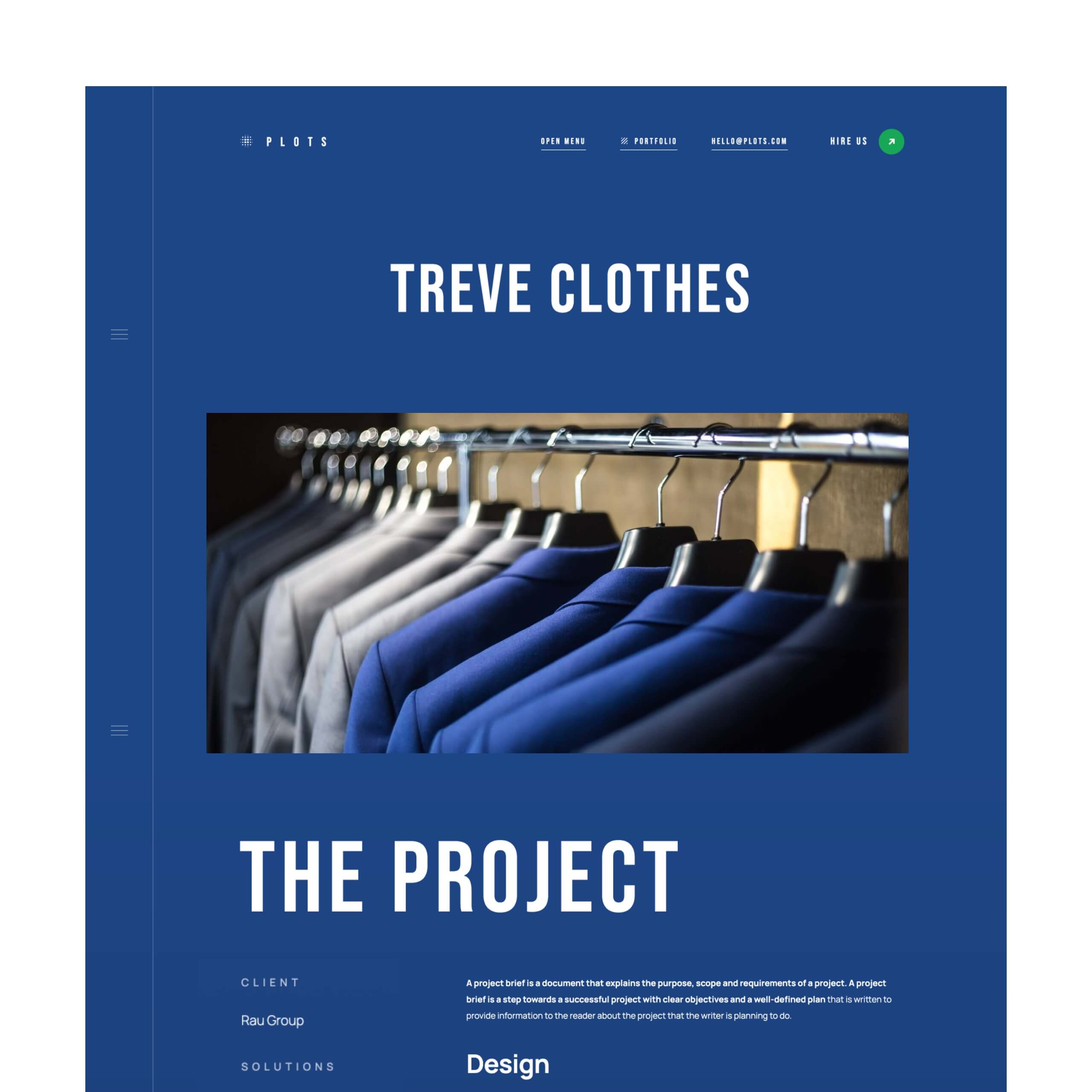 Plots - Agency & Portfolio Webflow CMS website template
