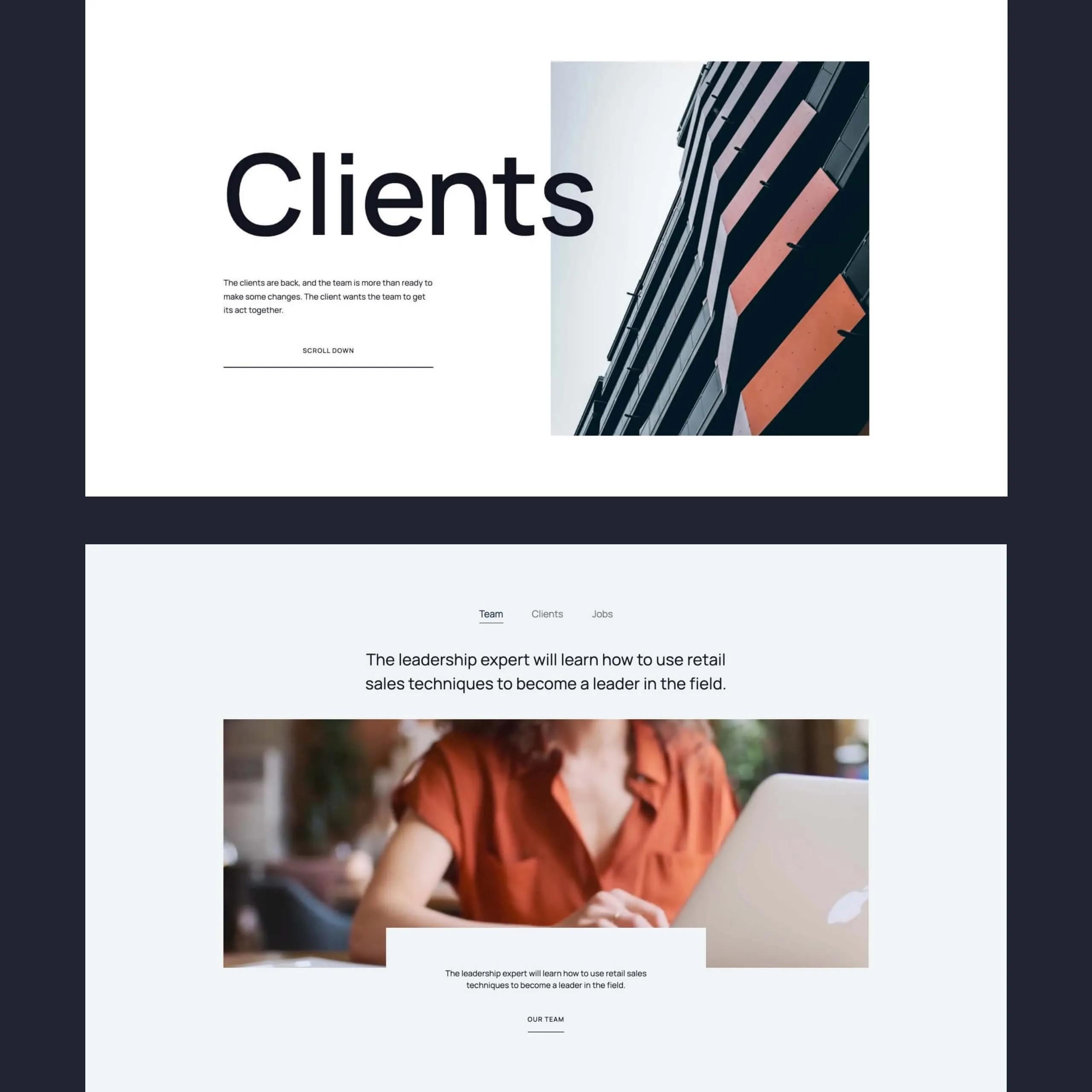 Packs - UI Kit Library Webflow CMS website template