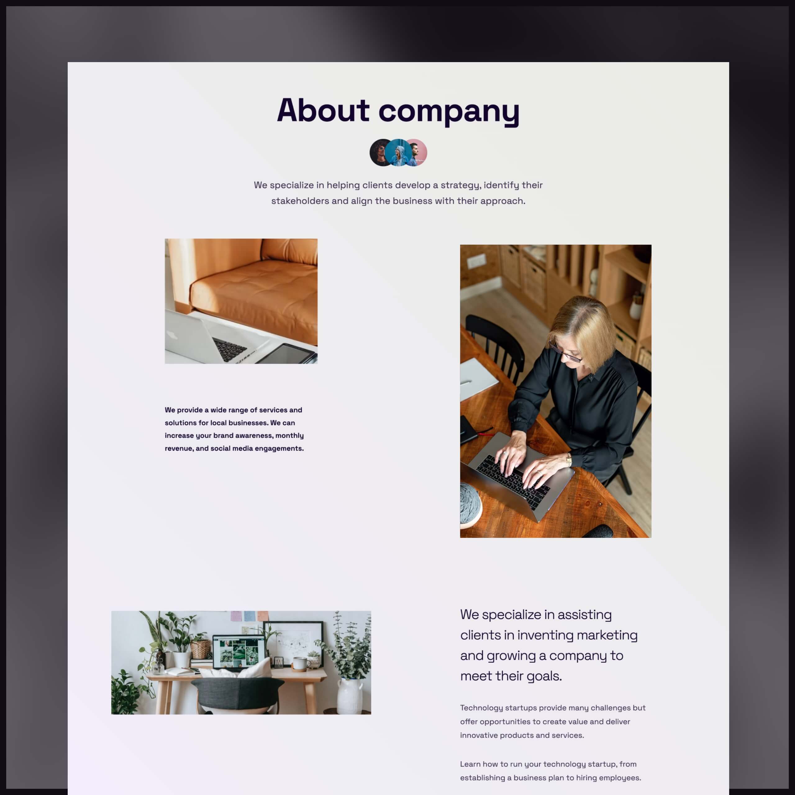 Kocon - Startup Webflow CMS website template