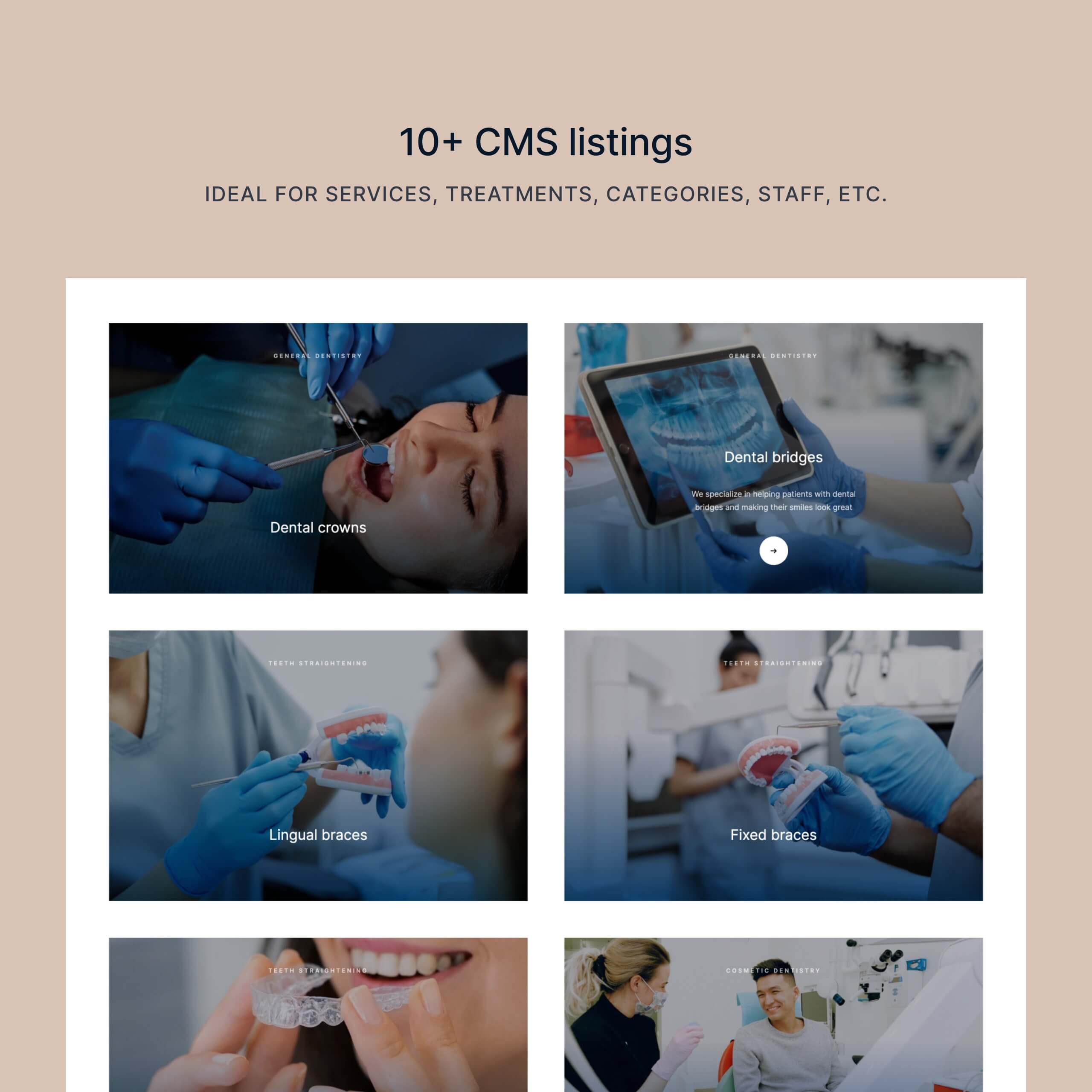 Klaas - Dentist Webflow CMS website template