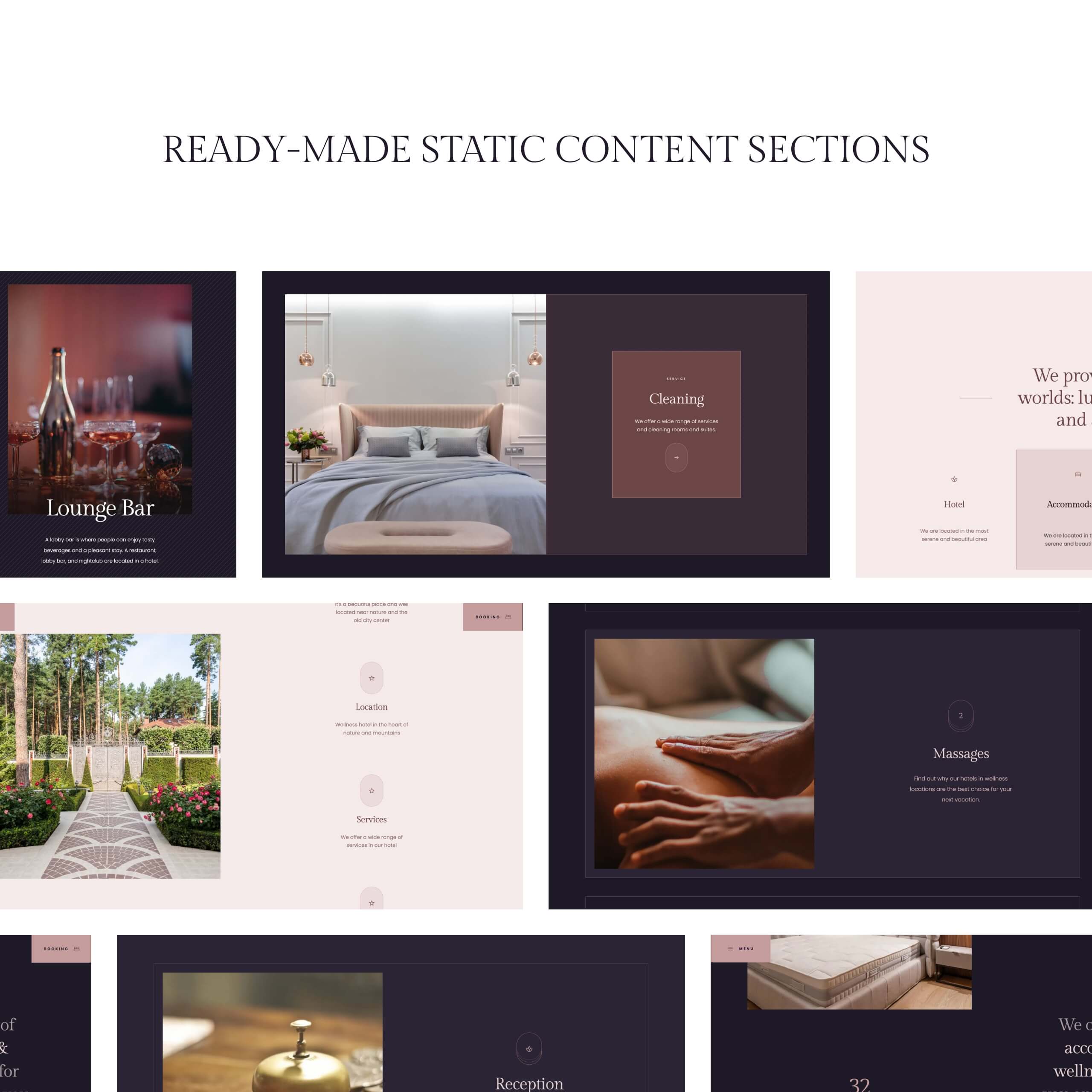 Rosello - Hotel & Wellness Webflow CMS website template
